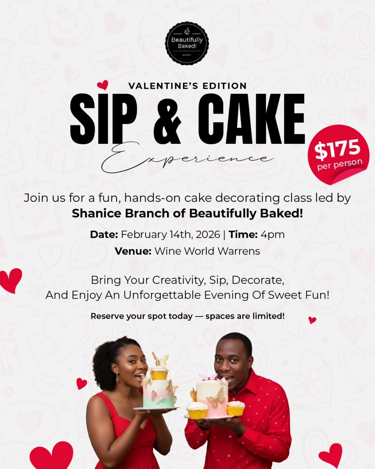 Sip & Cake Experience